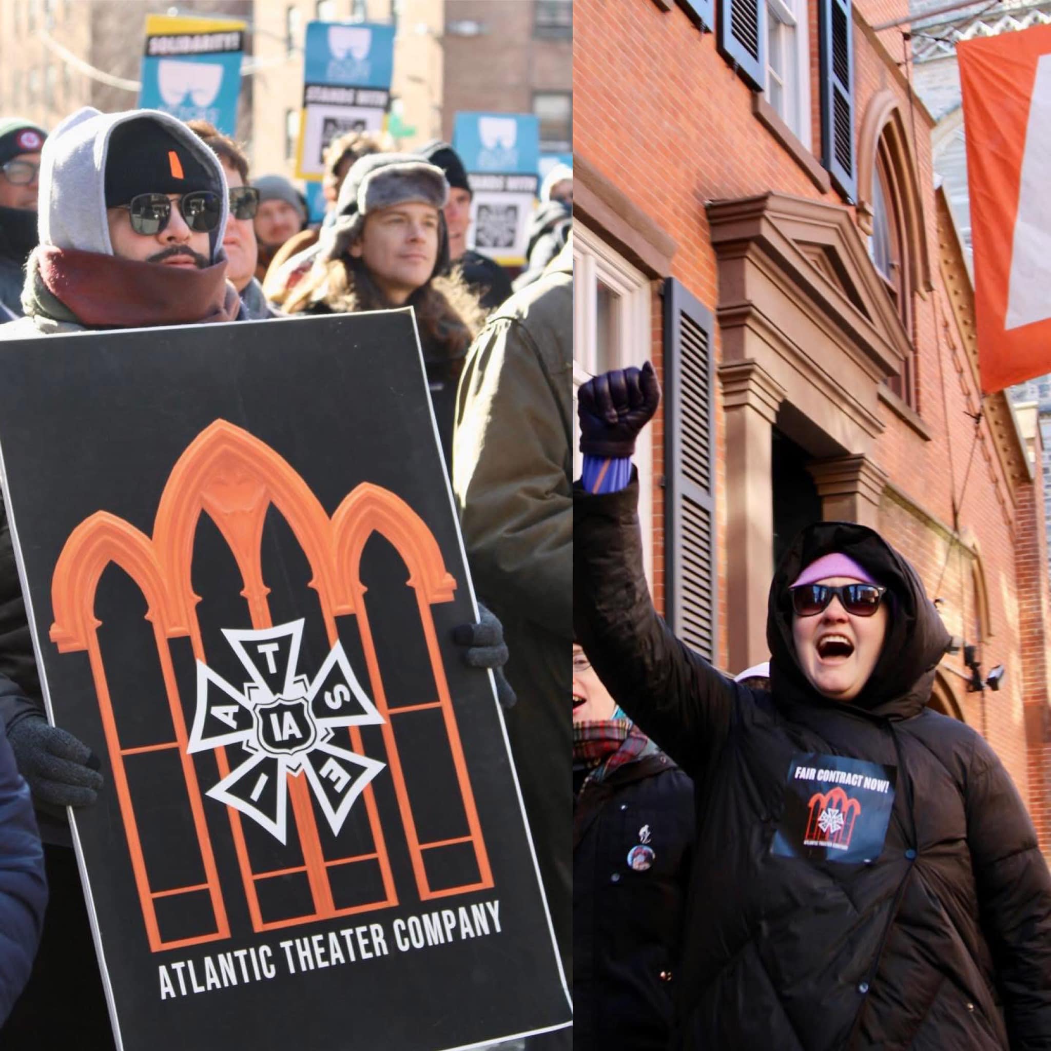Hundreds Rally In New York City To Support IATSE-Represented Workers ...