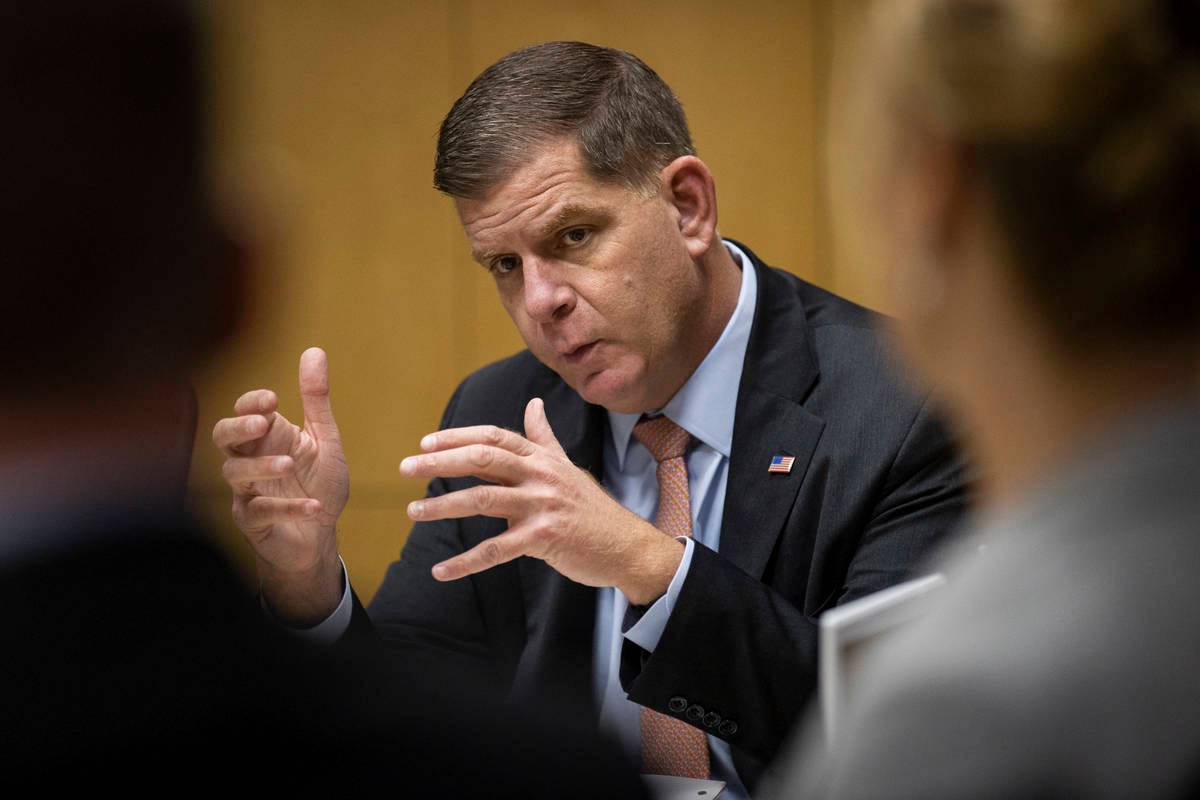 U.S. Secretary Of Labor Marty Walsh Details His Role In Freight Rail ...
