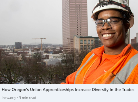 ‘Here’s How’ Oregon's Union Apprenticeships ‘Increase Diversity In The ...