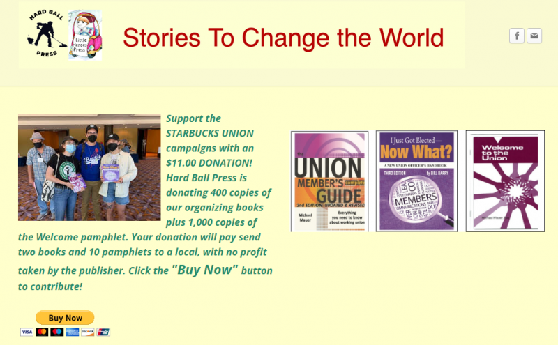 Union Book Publisher Hardball Press ‘Looks To Help’ Young Starbucks ...