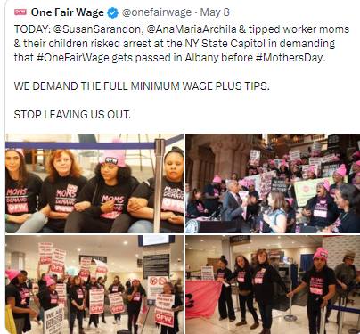 After Rallying In The NYS Capitol ‘To Eliminate The Sub-Minimum Wage ...